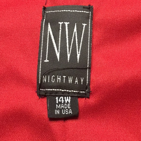 Night Way Collections | Dresses | Like New Night Way Nw Red Gown | Poshmark